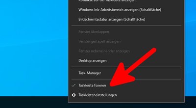 Windows: Desktop anzeigen – schnell über Taskleiste