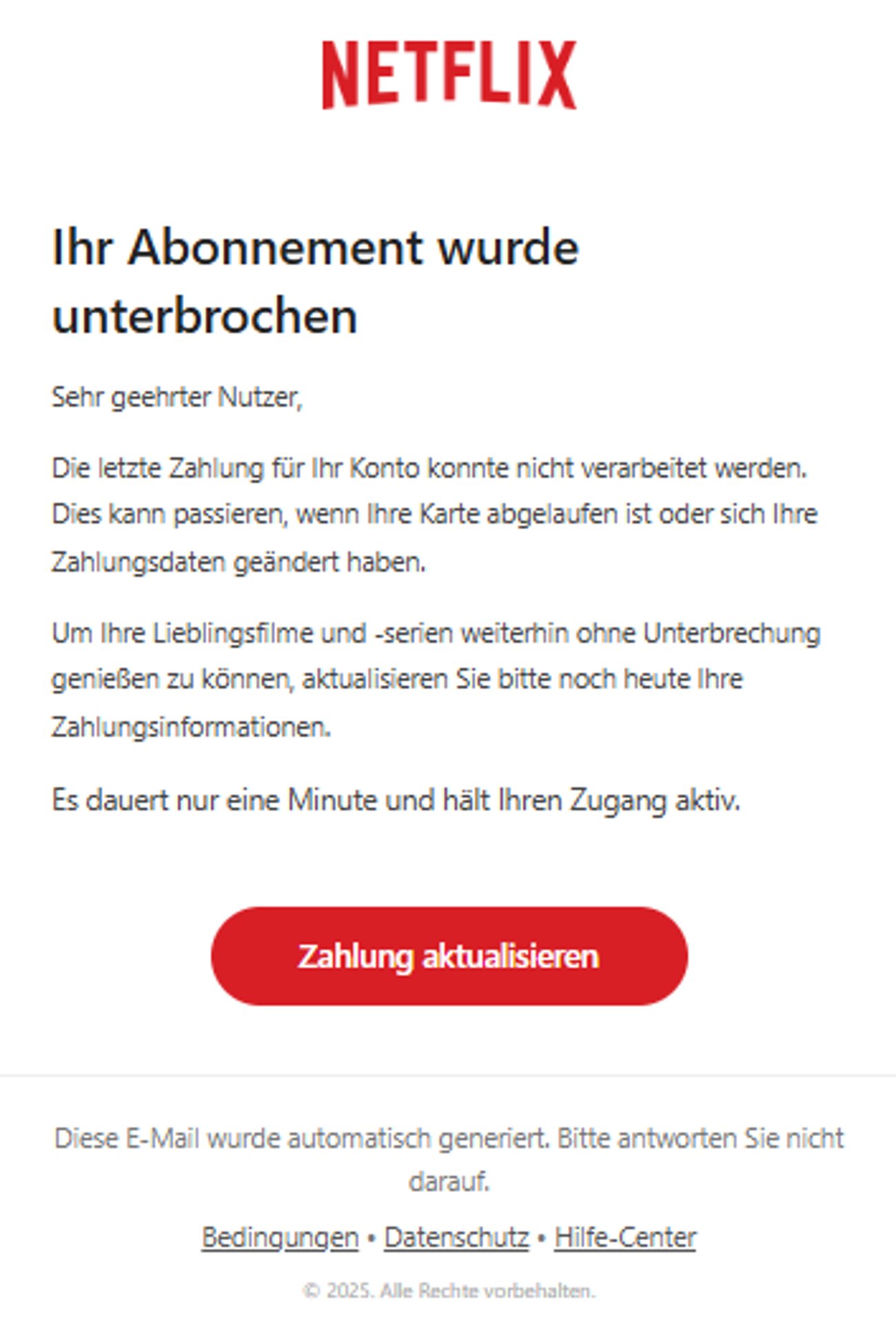 Netflix-Kunden müssen jetzt aufpassen: Neue Betrugsmasche hat es auf ...