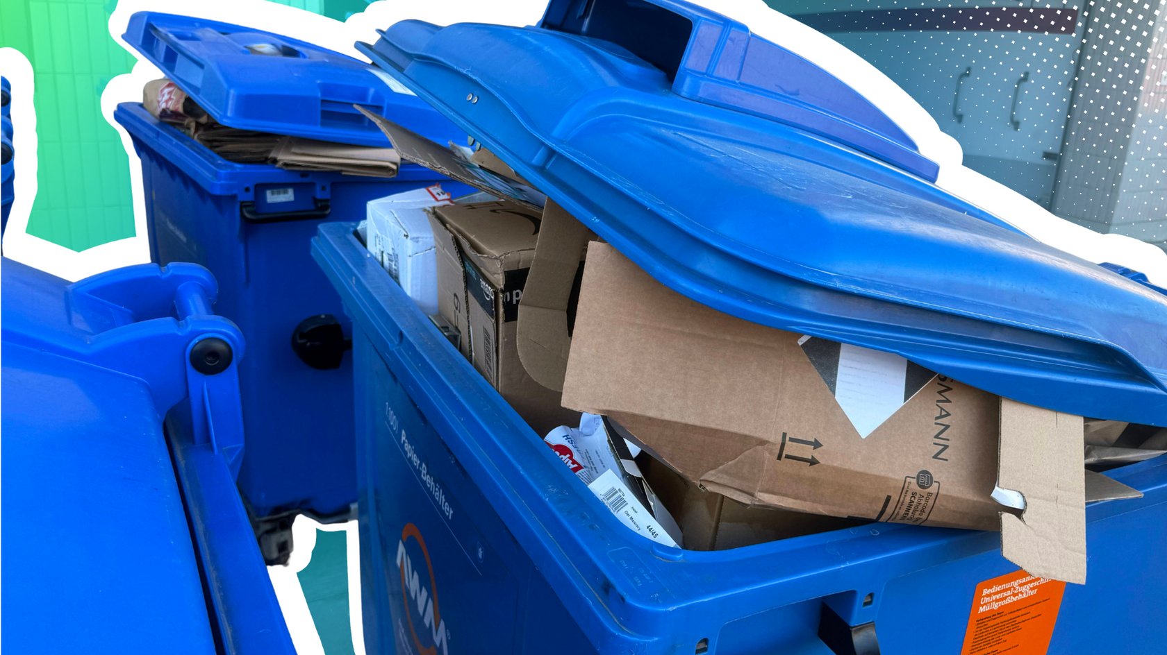 Verboten und gefährlich: Darum solltet ihr Altpapier niemals in die ...