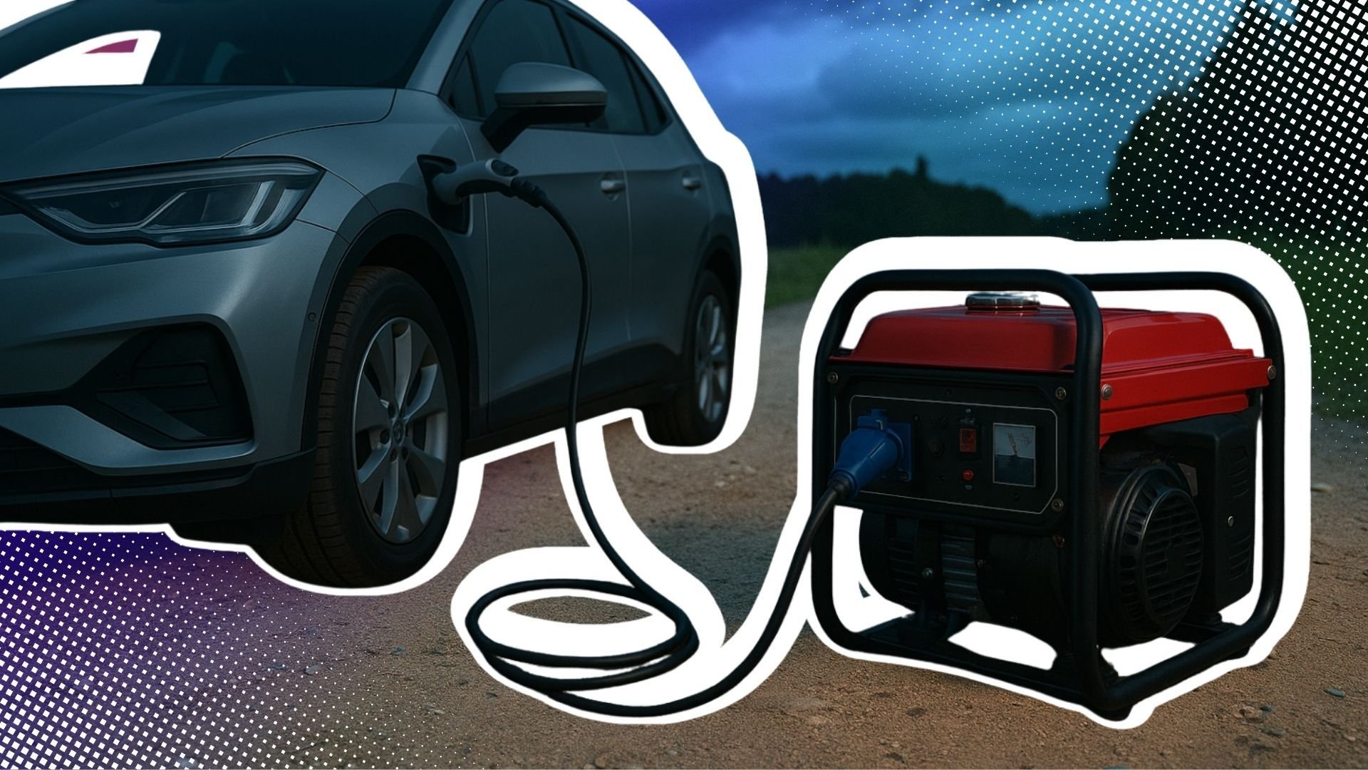 Elektroauto Mit Benzin Generator