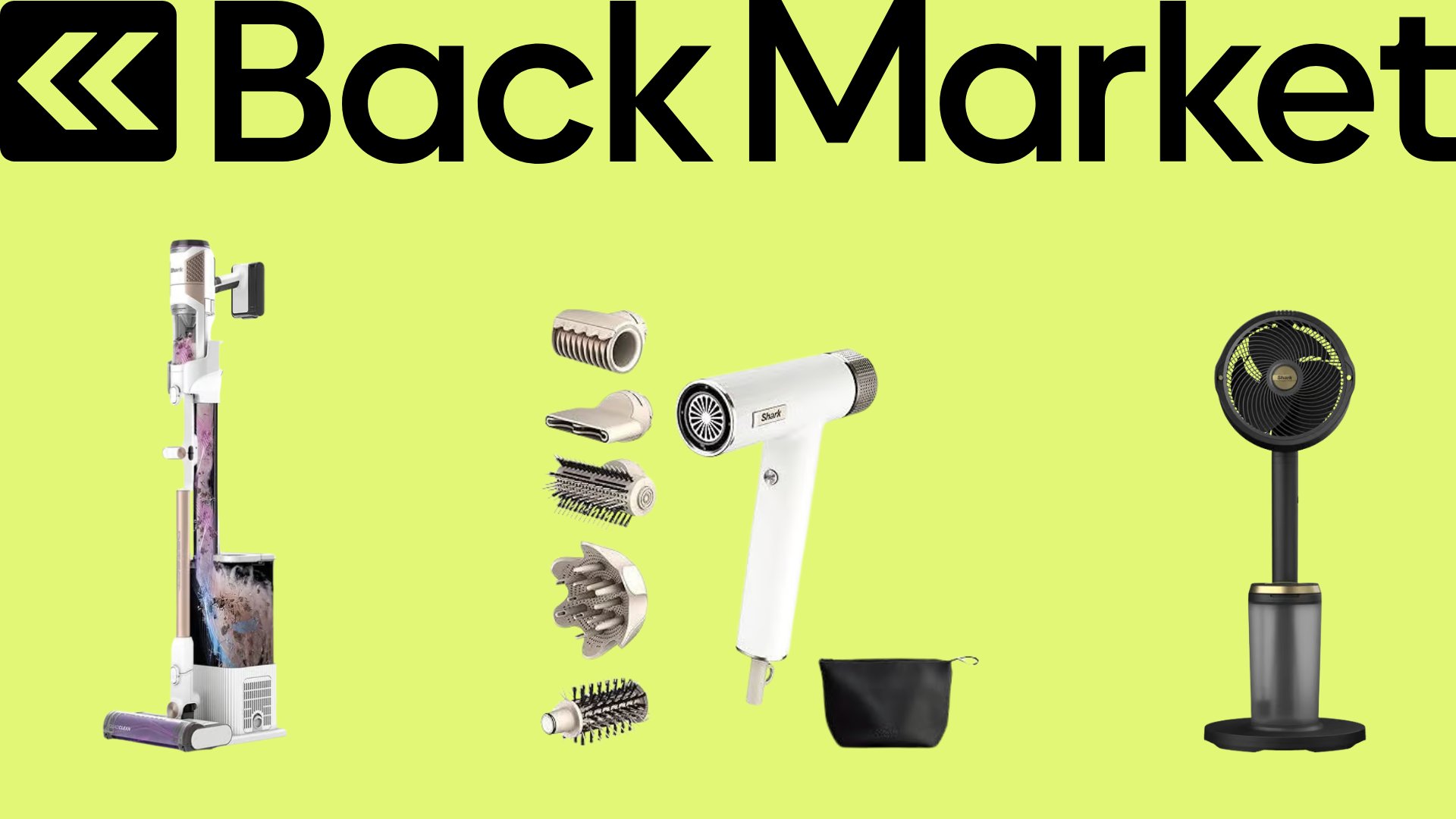 Shark‑Flash‑Deals bei Back Market: Erneuerte Haushaltsgeräte für kurze ...
