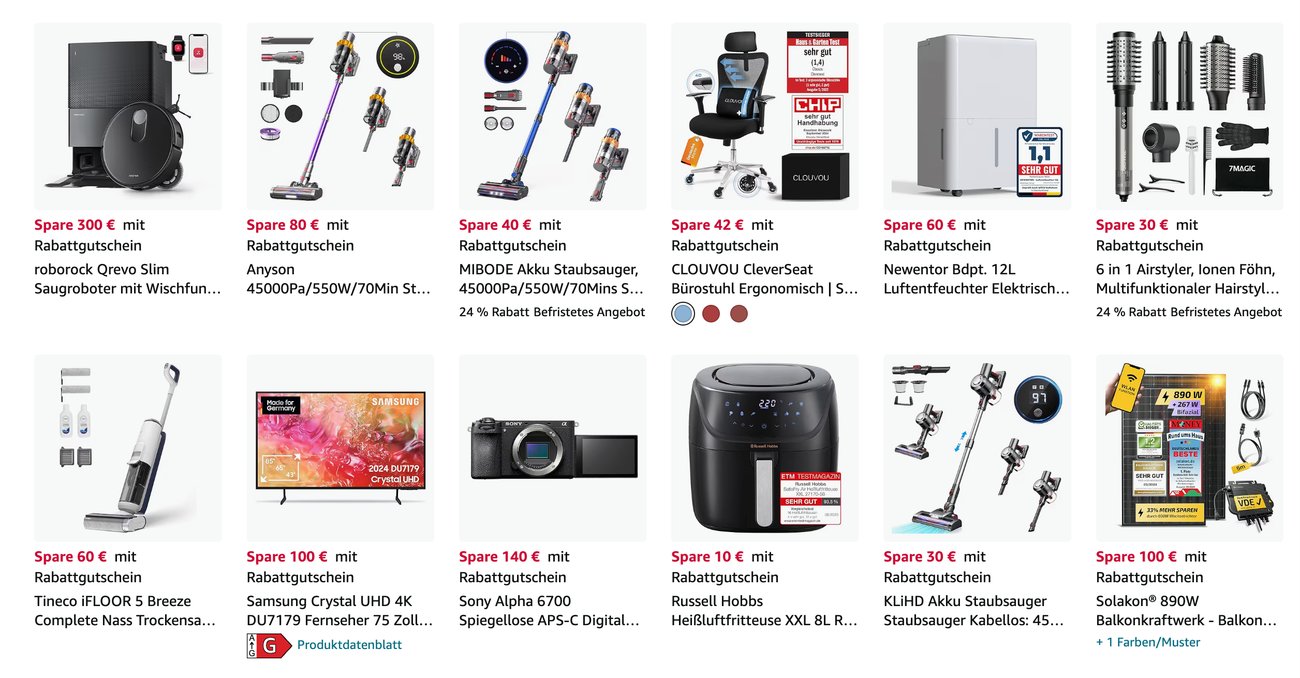 Amazon-Coupon: Codes finden und Rabatte einlösen