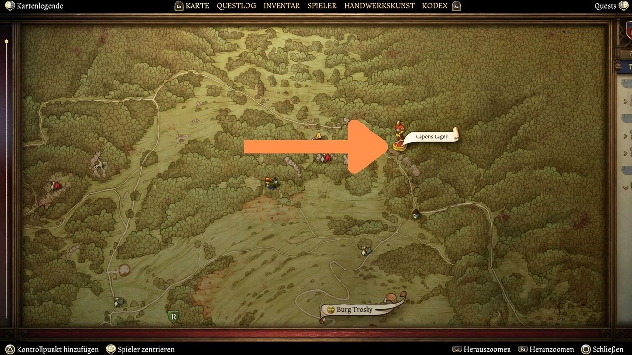 KCD 2: Raubvogel (Fundorte aller Wilderer)