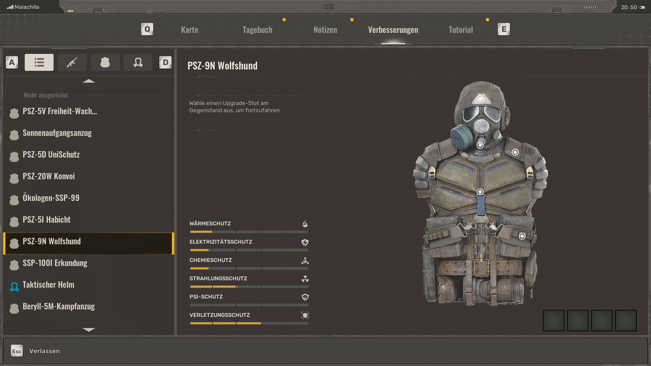 Alle Rüstungen in Stalker 2: Fundorte, Werte & Tipps