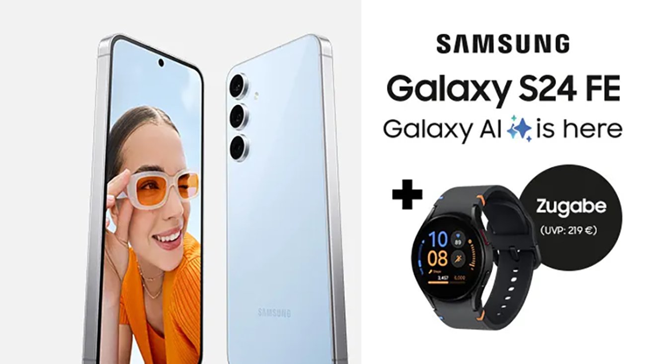 Samsung Galaxy S24 FE + Gratis-Watch: MediaMarkt-Bundle im Angebot