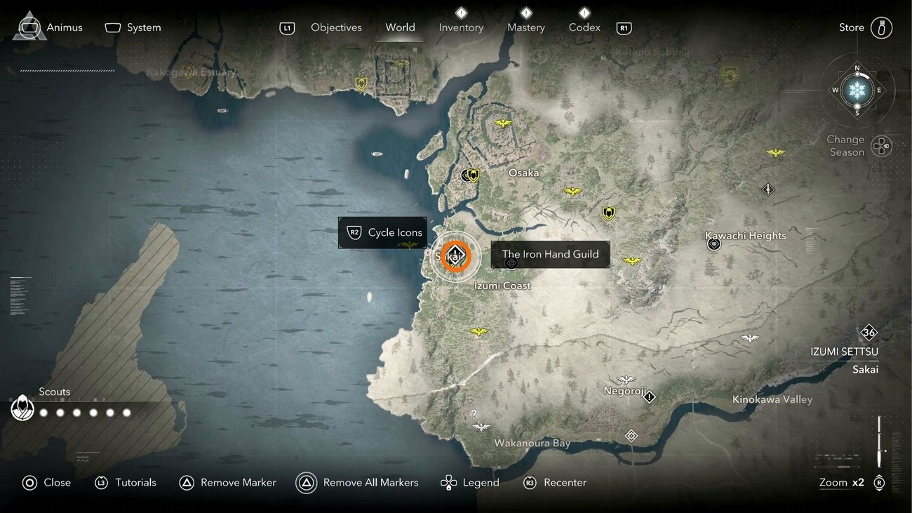 AC Shadows: Die Gilde der Eisernen Hand besiegen