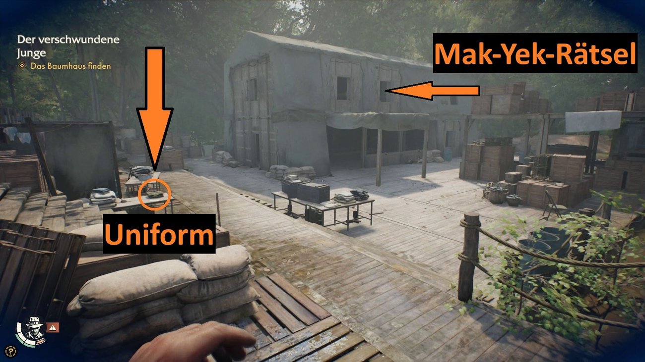 Indiana Jones und der Große Kreis: Eine Kopfnuss (Mak-Yek-Prüfung)