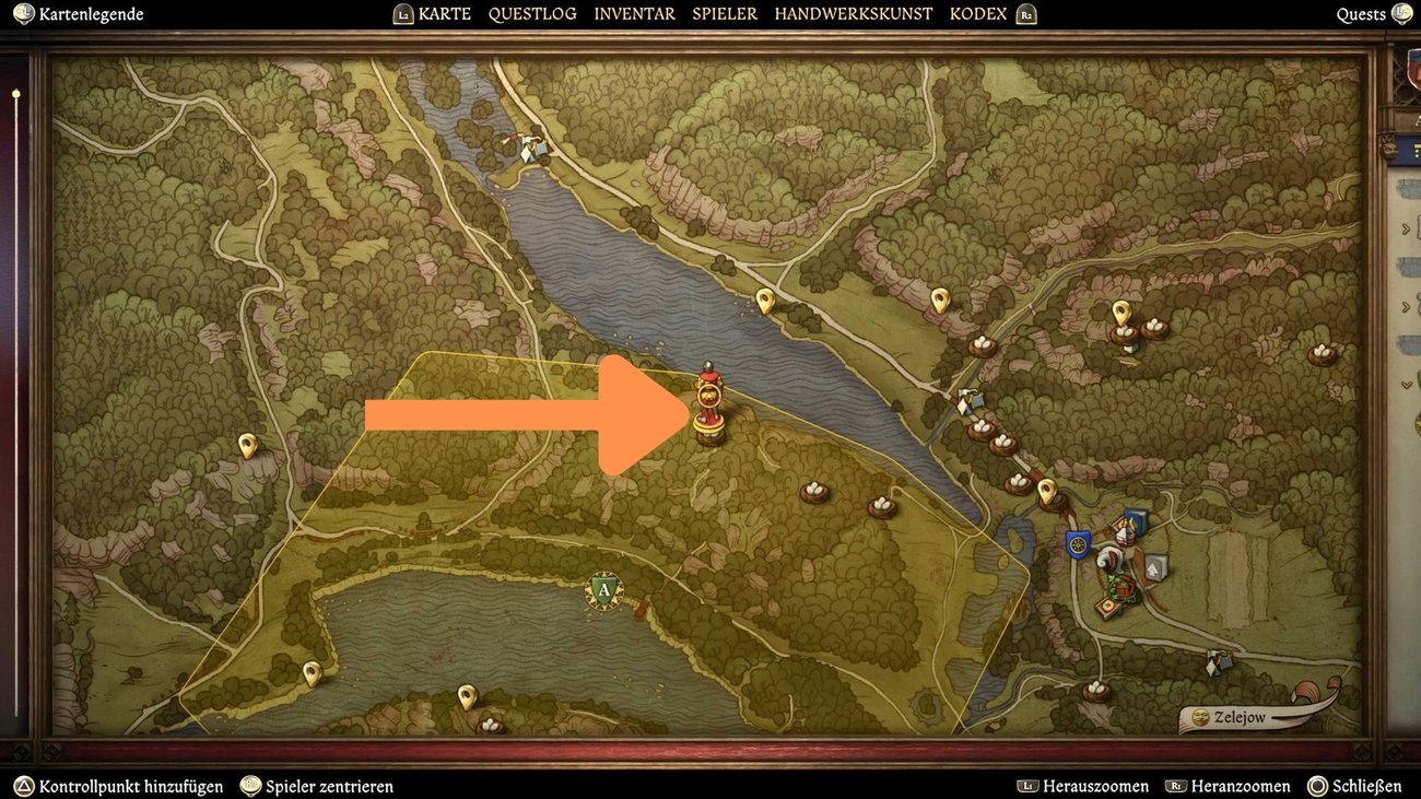 KCD 2: Die Axt aus dem See (Finde die Axt aus der Geschichte)