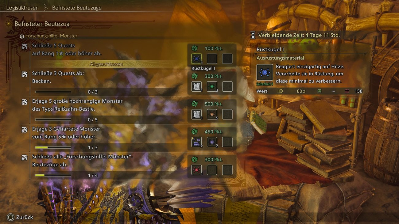 Monster Hunter Wilds: Rüstkugeln farmen und raffinieren