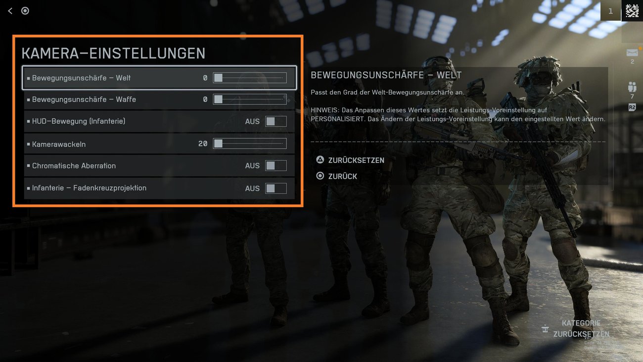 Battlefield 6: Beste Einstellungen auf der Konsole (PS5/Xbox)