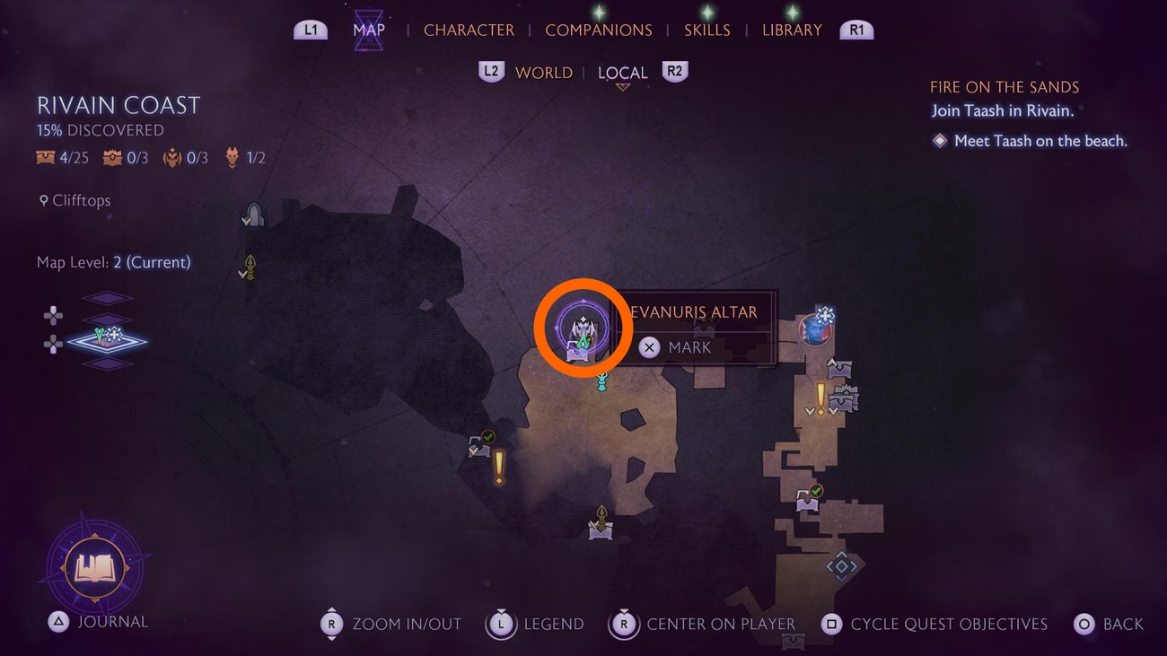 Dragon Age Veilguard: Evanuris-Altare und Fen'Harel Statuen