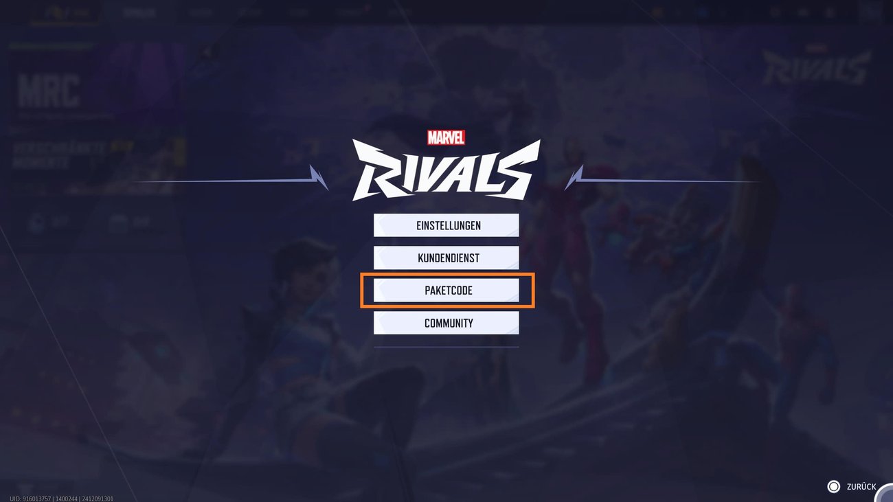 Marvel Rivals: Alle Codes für Dezember 2025