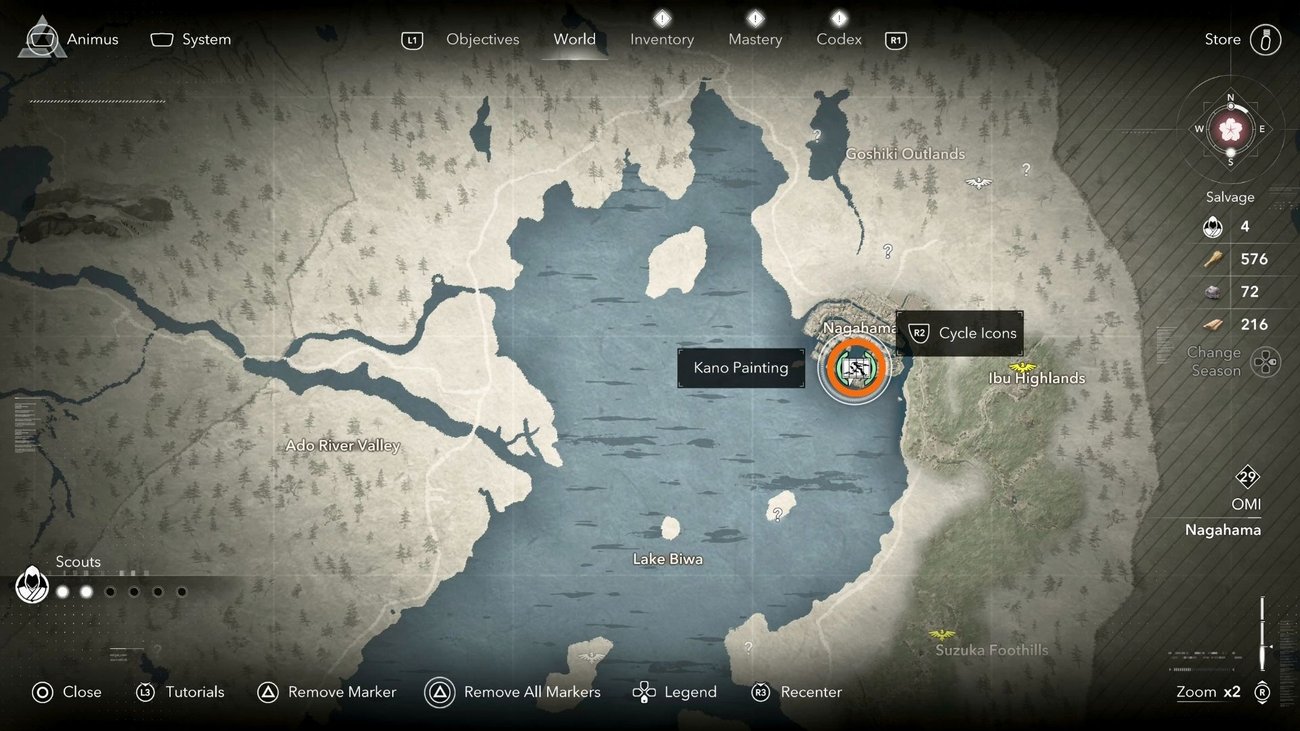 AC Shadows: Kanous Gemälde für "Kunstsammler" finden