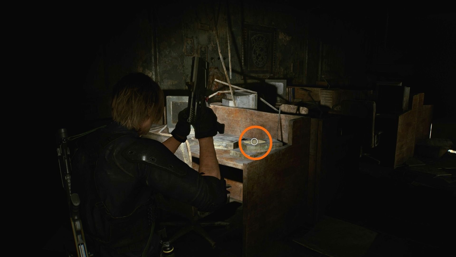 Resident Evil Requiem: Open suitcase in STARS office - GAMINGDEPUTY