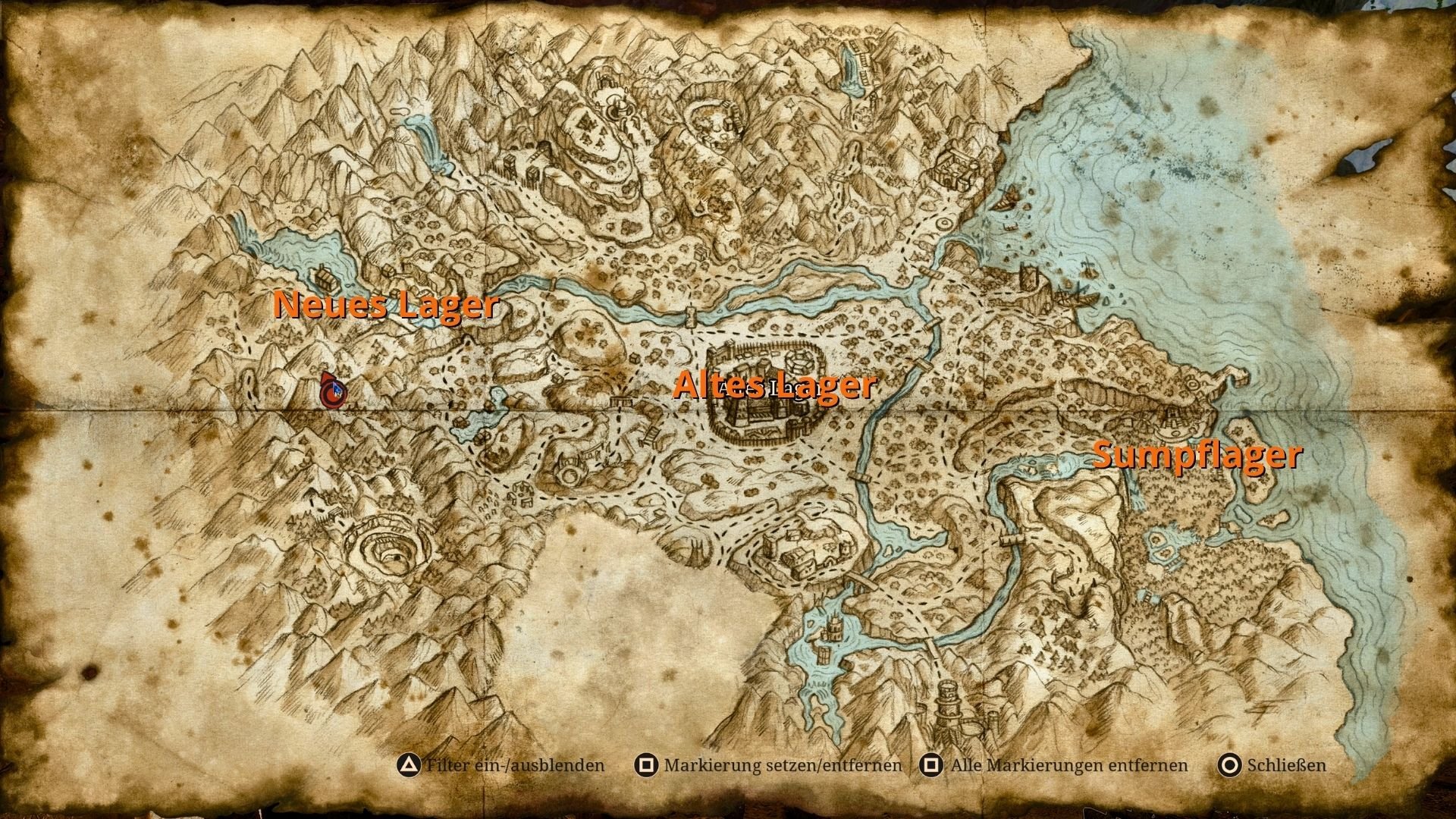 Gothic Remake: Find all maps, camps and maps - GAMINGDEPUTY