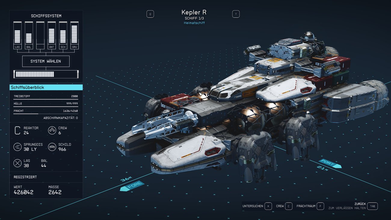 Starfield: Zu viel des Guten – Kepler R oder Kepler S