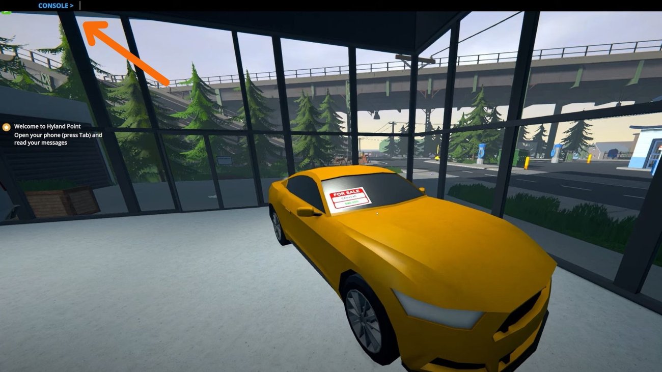 Schedule 1: Console öffnen und Cheats eingeben