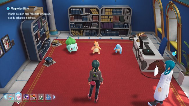 Pokémon-Legenden Z-A: Glumanda und andere Kanto-Starter bekommen