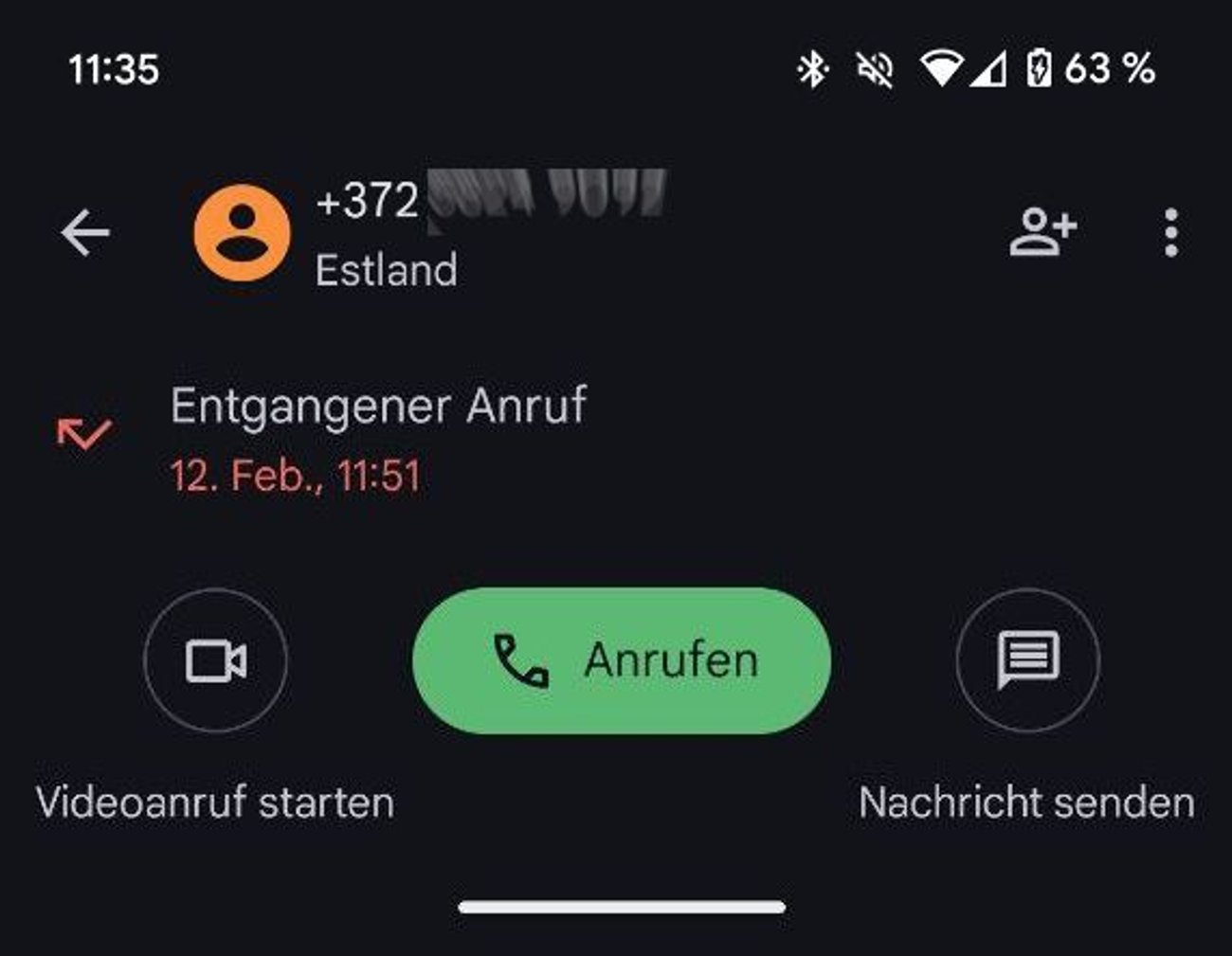 Vorwahl +372 ruft an: Welches Land? Achtung bei Anrufen!