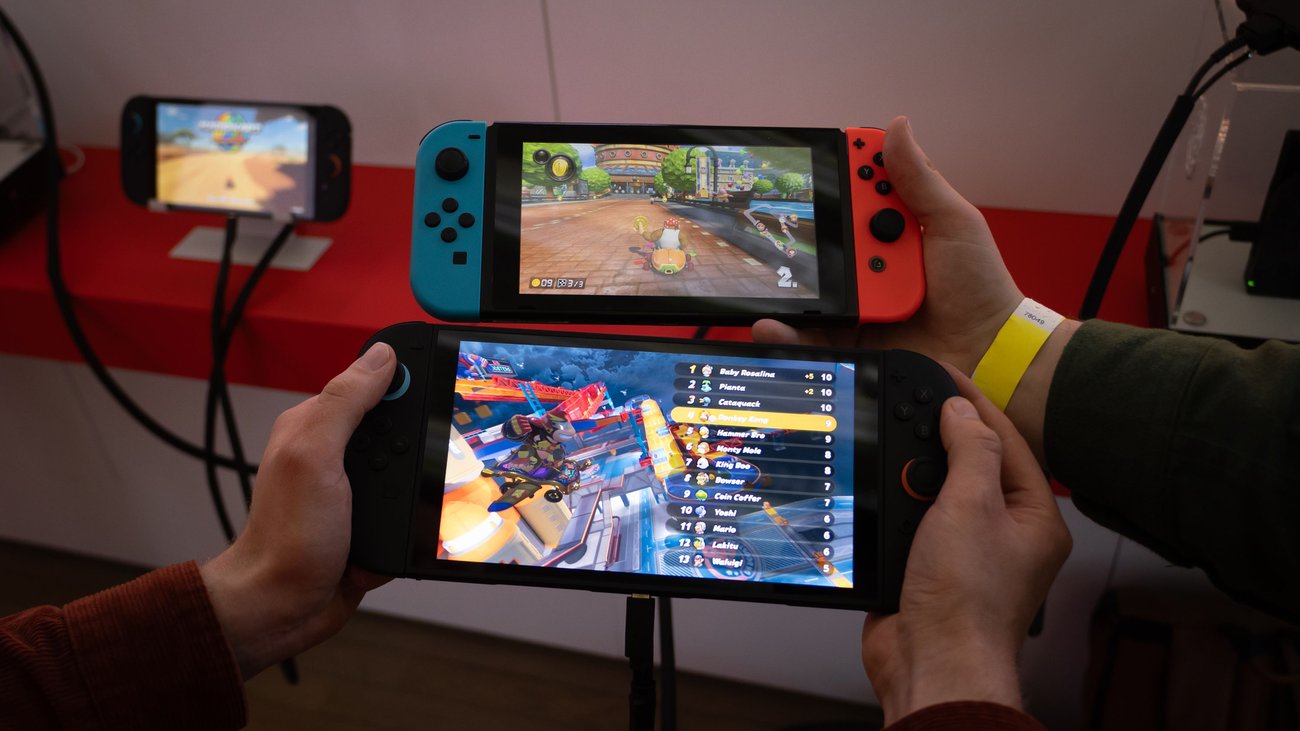Nintendo Switch 2: Bildschirm – Auflösung, Größe und FPS