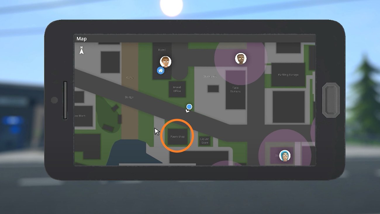 Schedule 1: Pawn Shop finden und Gegenstände verkaufen