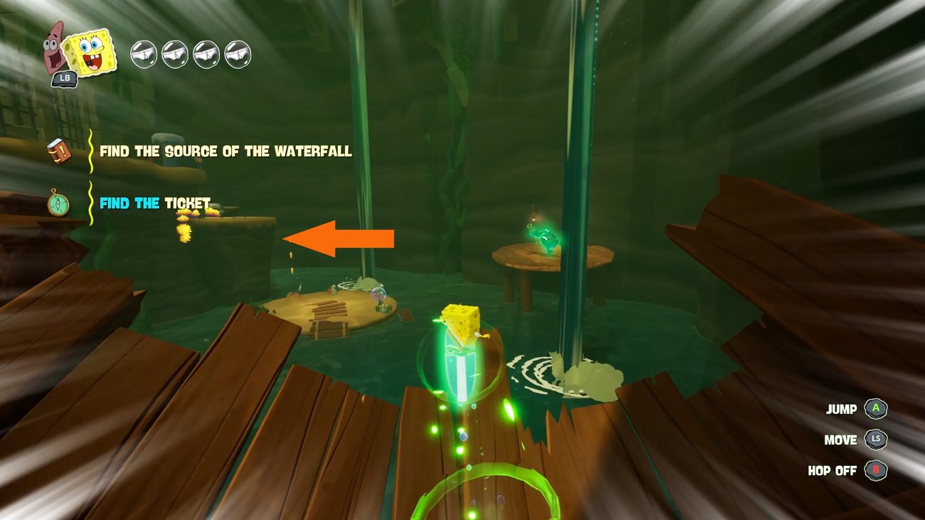 SpongeBob Giganten der Gezeiten: Alle Nebenmissionen lösen