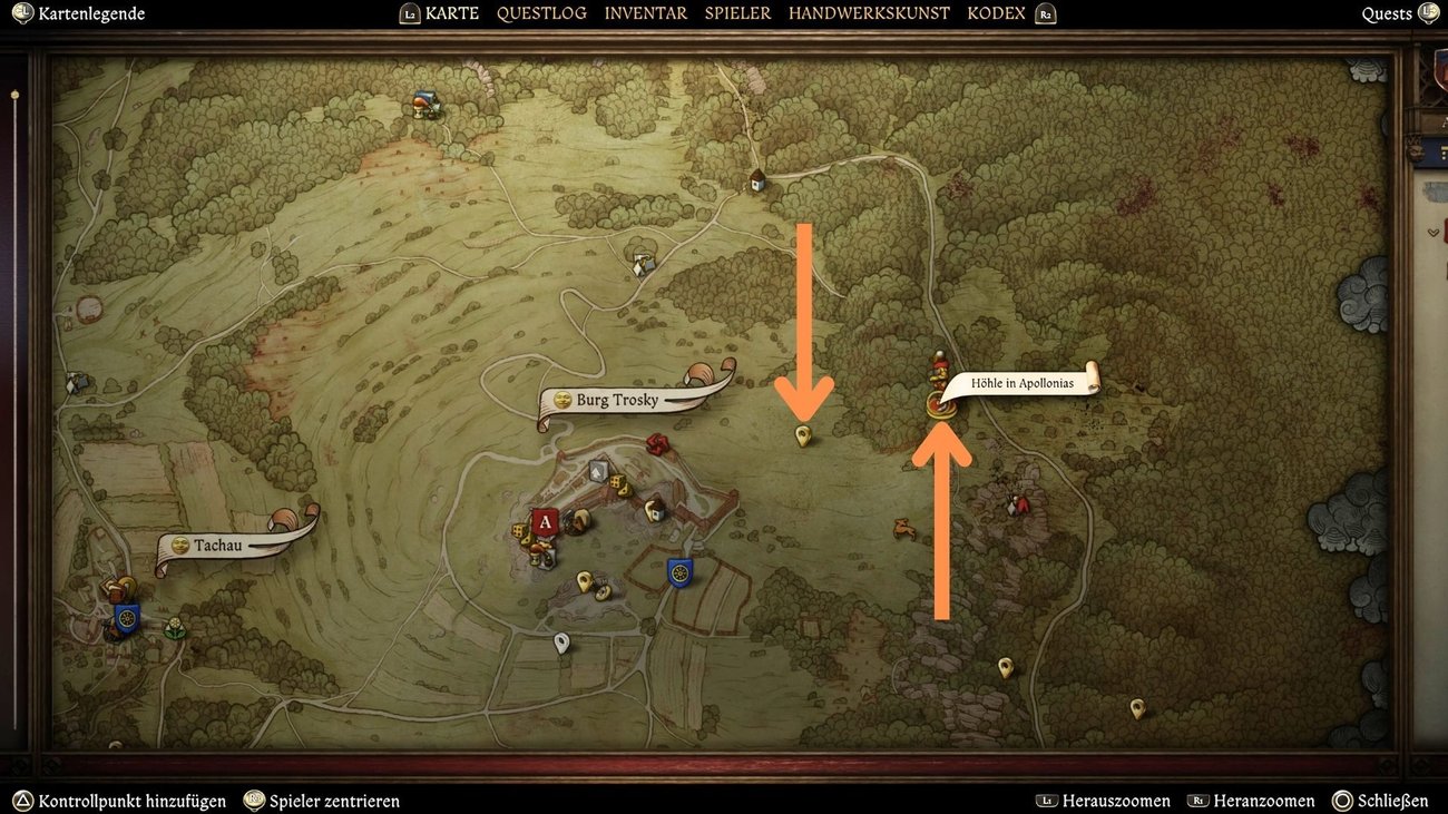 KCD 2: Alle versteckten Schätze für jede Schatzkarte finden