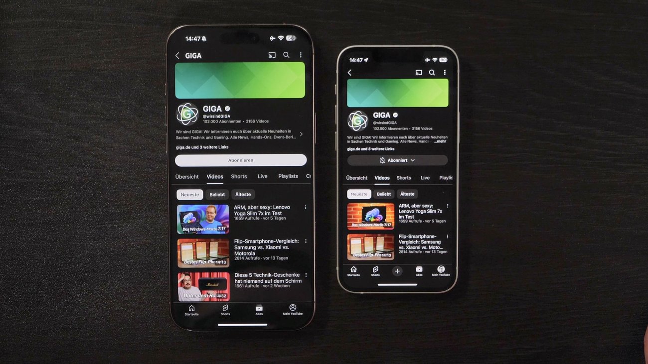 Vom iPhone mini aufs Pro Max umgestiegen: Was die Display-Größe ausmacht