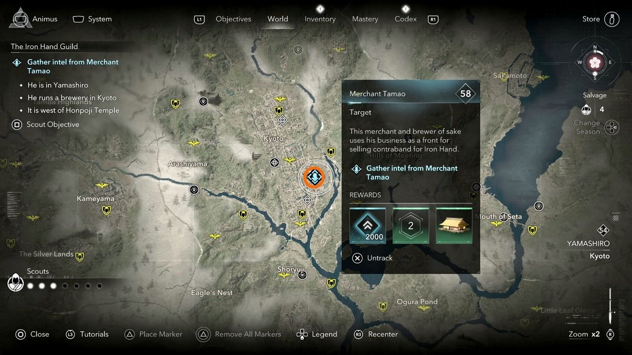 AC Shadows: Die Gilde der Eisernen Hand besiegen