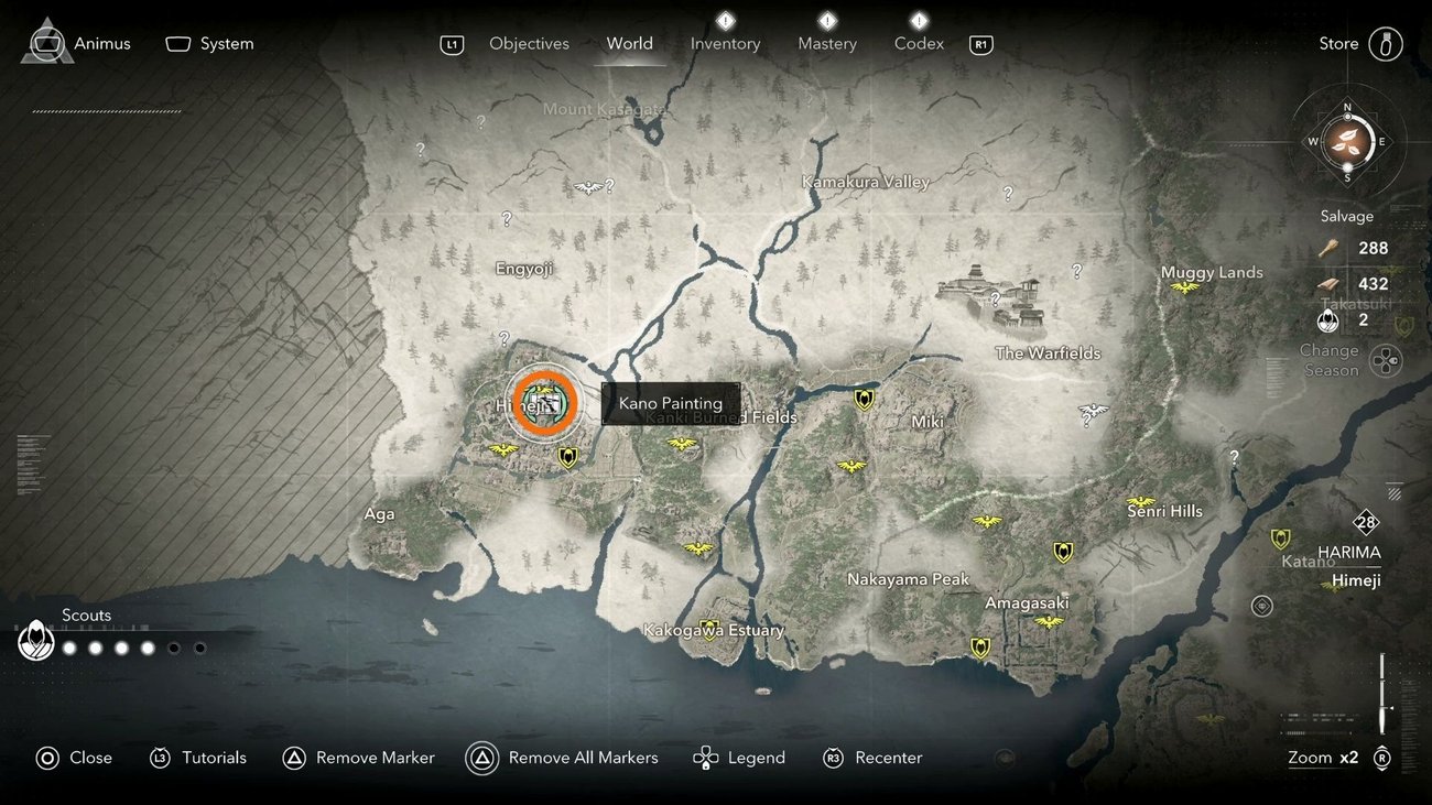 AC Shadows: Kanous Gemälde für "Kunstsammler" finden