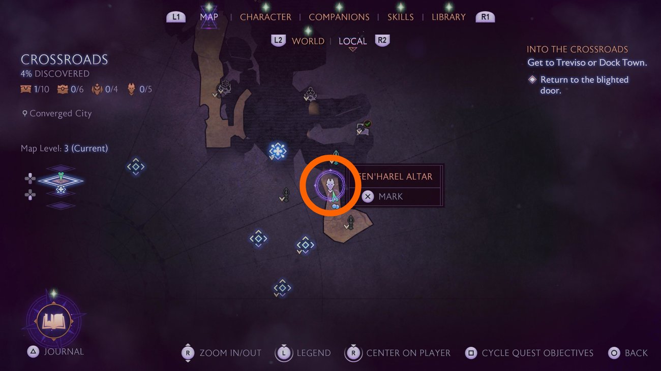 Dragon Age Veilguard: Evanuris-Altare und Fen'Harel Statuen