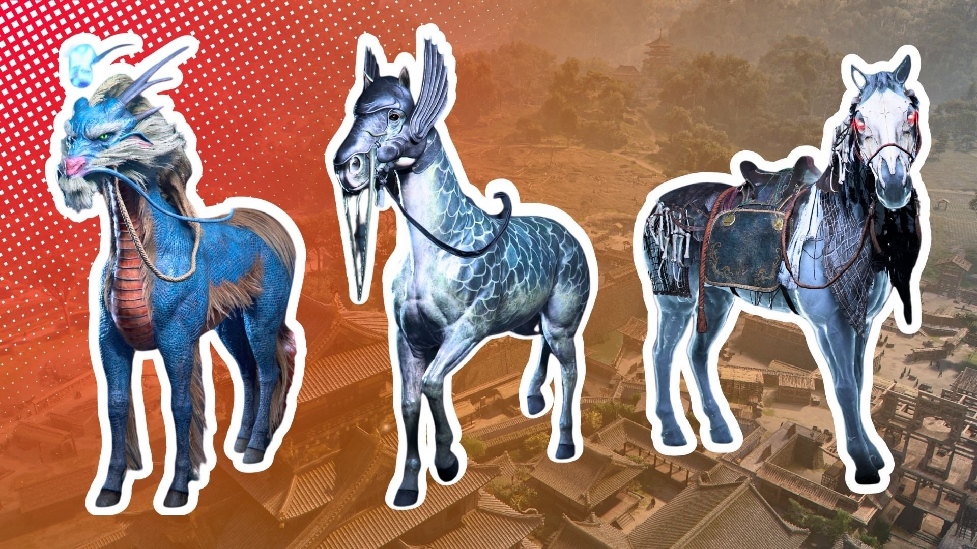 AC Shadows: Legendäre Pferde und Reittiere finden