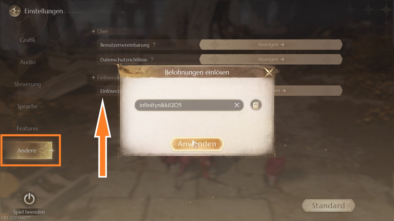 Infinity Nikki: Alle Codes für Januar 2026