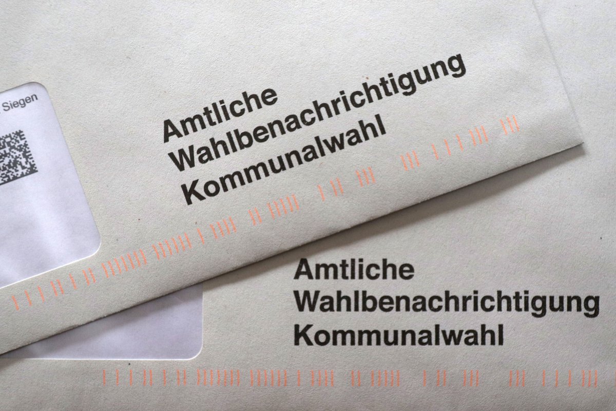Was bedeuten die orangenen Striche auf Briefumschlägen?