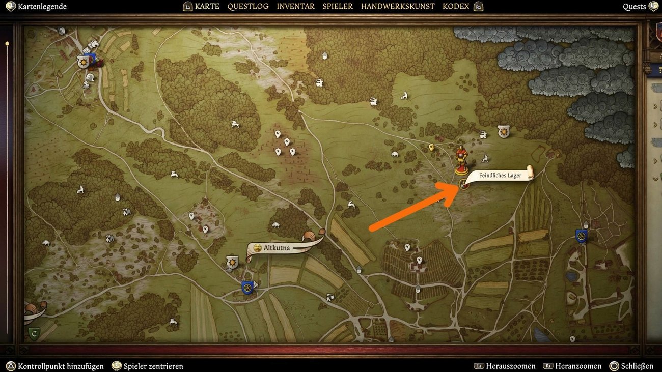KCD 2: Krishans Schatzkarte lösen