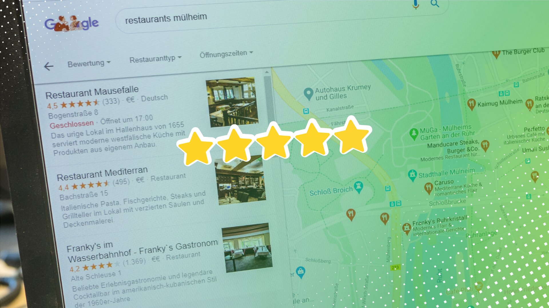 Google-Bewertungen: Meine und andere Rezensionen lesen