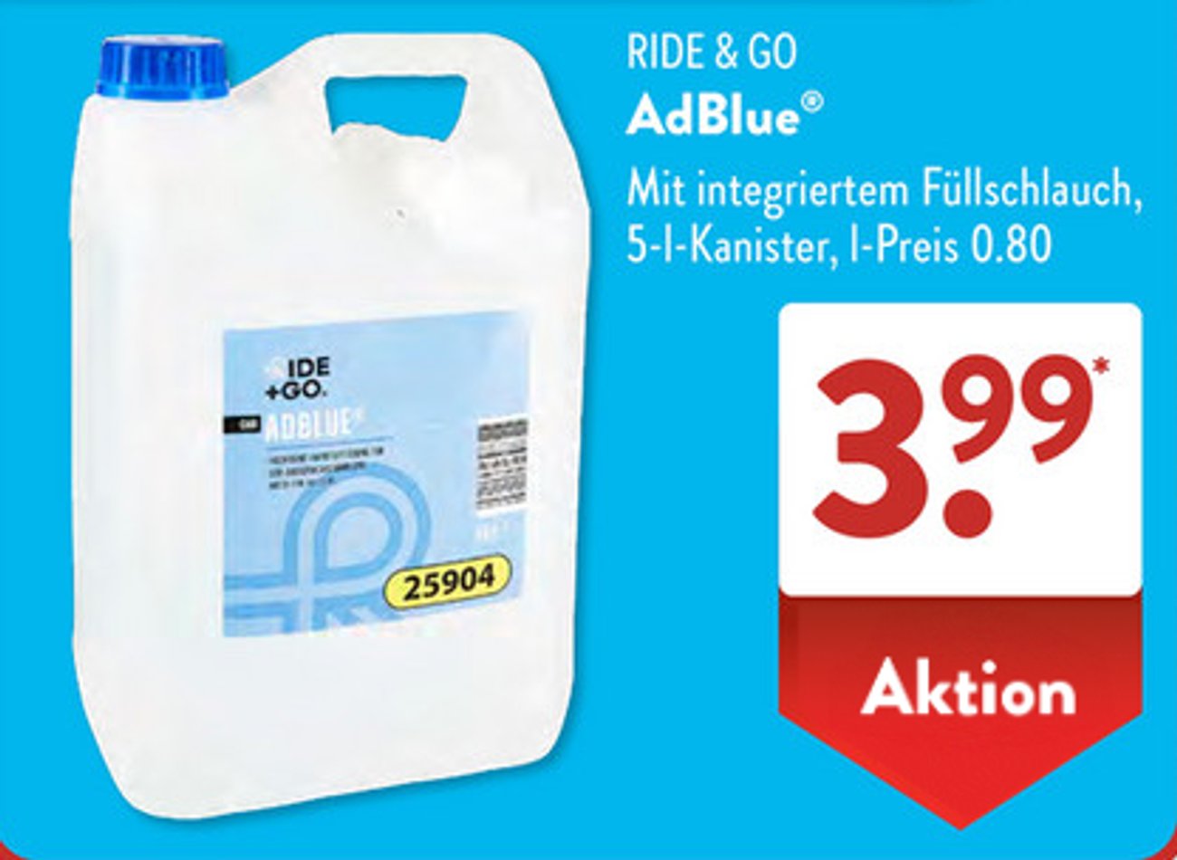 Faszinierend Adblue Kaufen Aldi Ebenbild