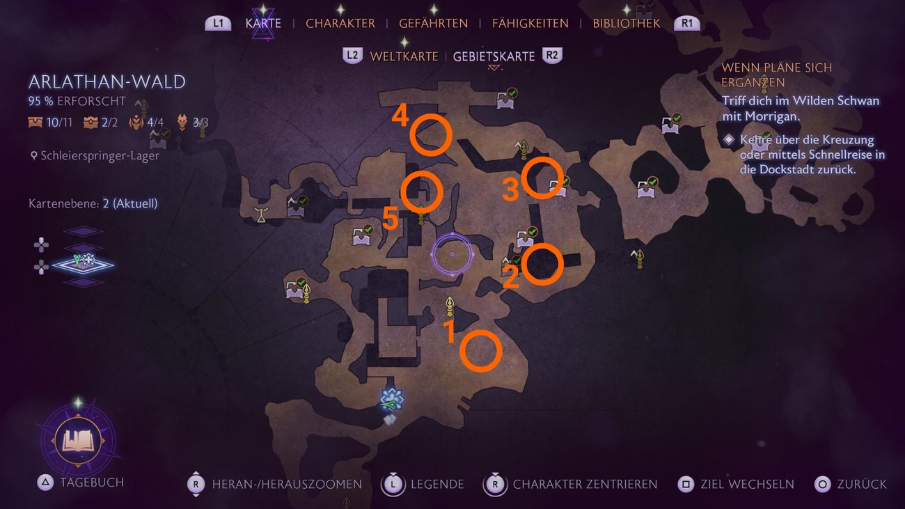 Dragon Age Veilguard: Eulenstatuen-Rätsel in Arlathan