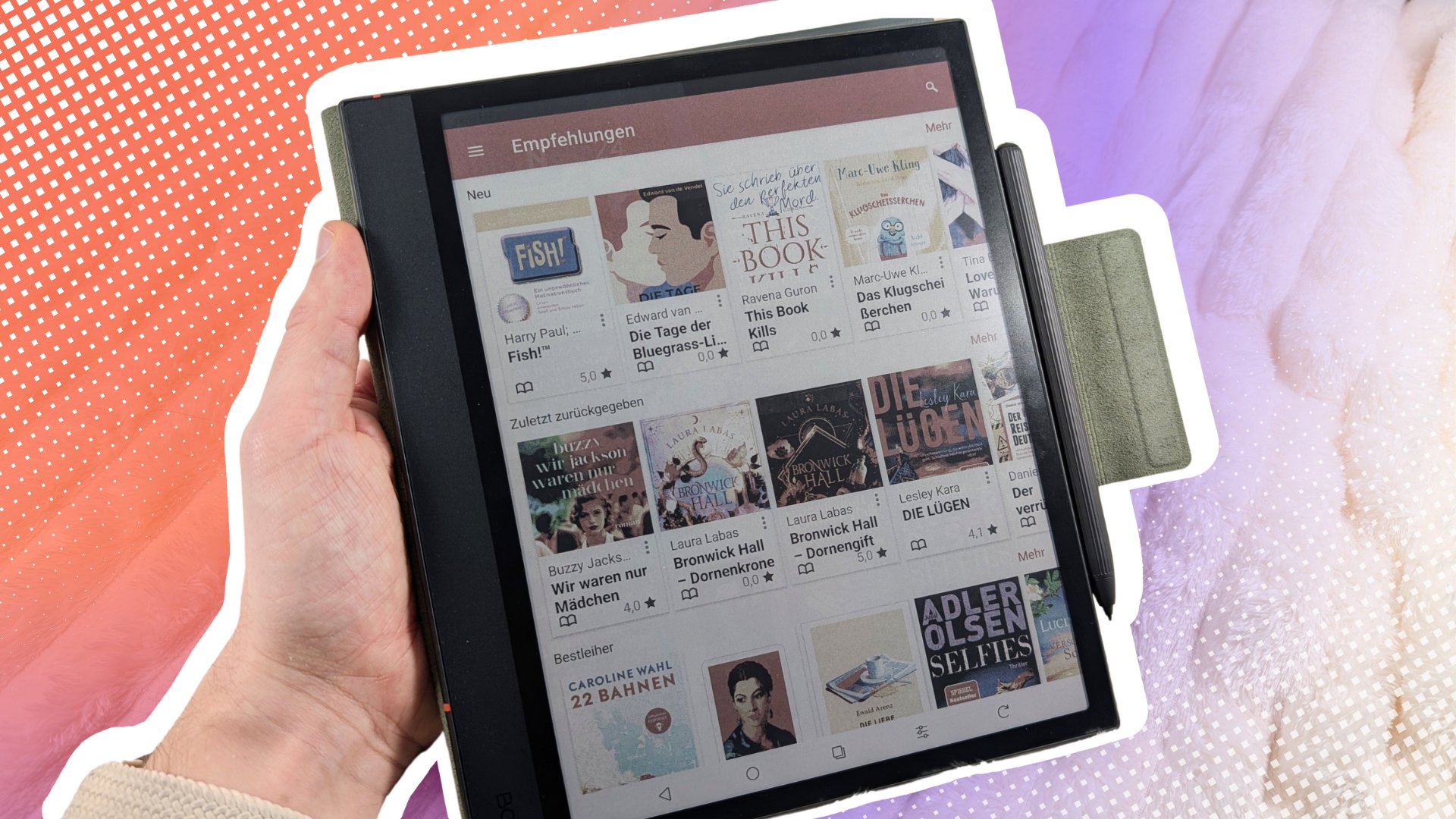 5 Wochen mit dem Boox Note Air4 C: Dieser E-Book-Reader kann alles, was ...