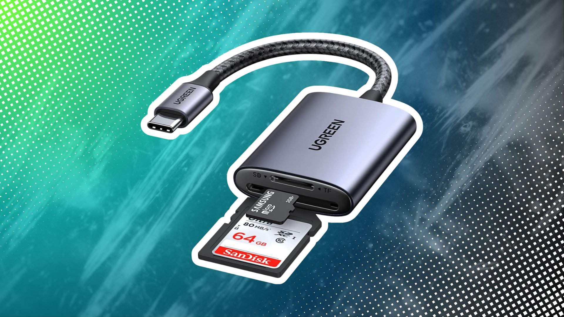 Amazon haut hochwertigen USB-C-Kartenleser zum Niedrigpreis raus