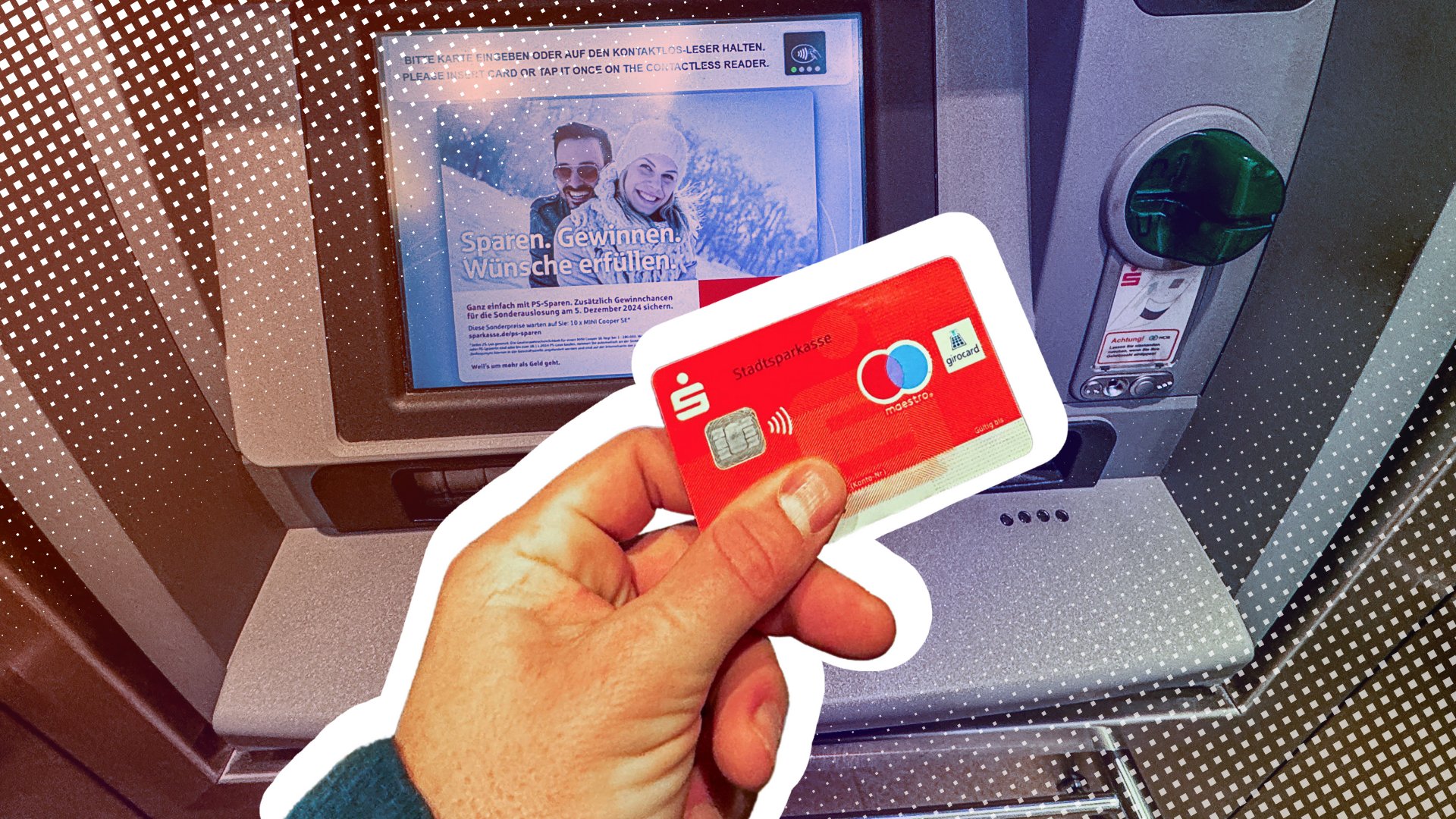 Kerbe an der Bankkarte: Diese Funktion hat das neue Design