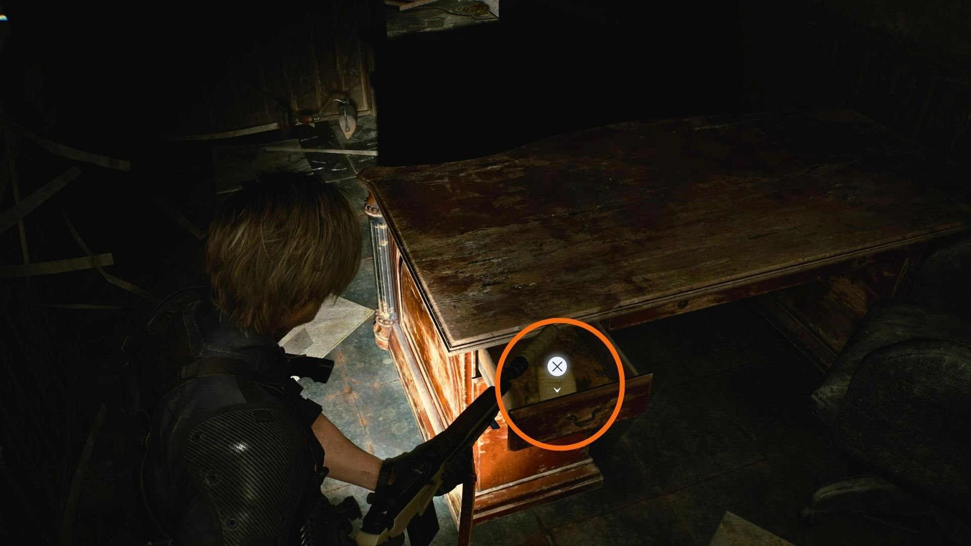 Resident Evil Requiem: Open suitcase in STARS office - GAMINGDEPUTY