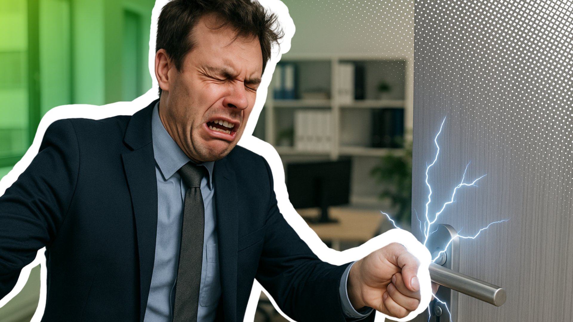 Immer wieder Stromschläge im Büro? So kann man sie verhindern