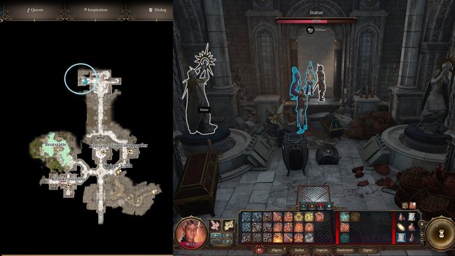 Baldur’s Gate 3 Quest: Blut von Lathander lösen