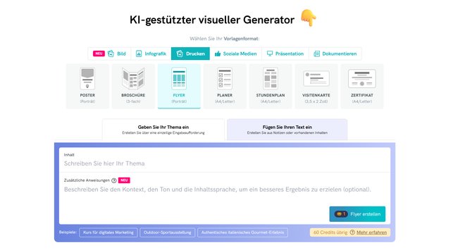Flyer erstellen mit KI: Tools, Hacks und Tipps