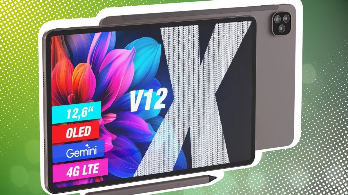 Lidl verkauft gerade ein Android-Tablet mit OLED-Display, LTE-Modem und ...