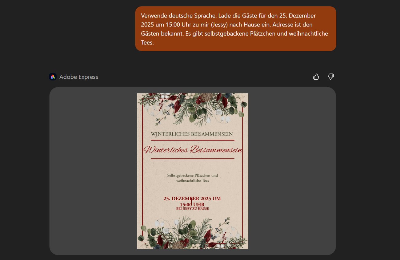 ChatGPT integriert Adobe: So nutzt ihr die neuen KI-Funktionen