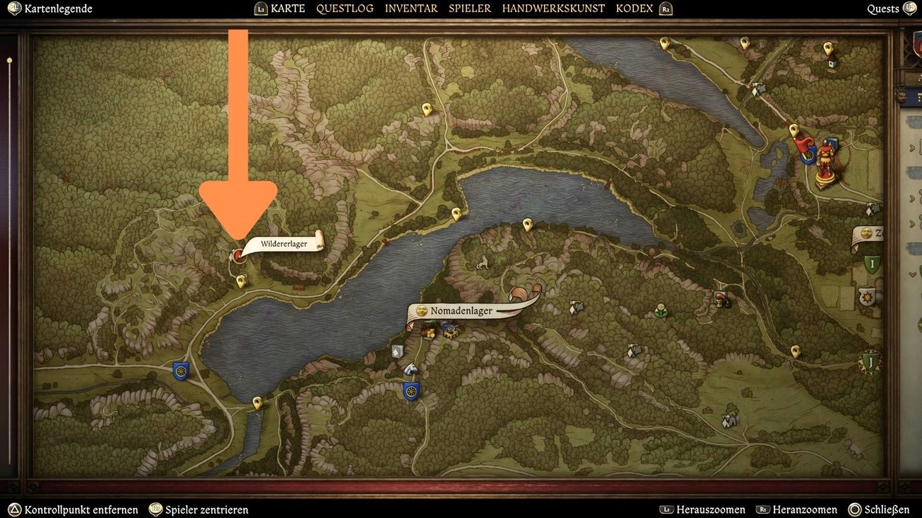 KCD 2: Raubvogel (Fundorte aller Wilderer)