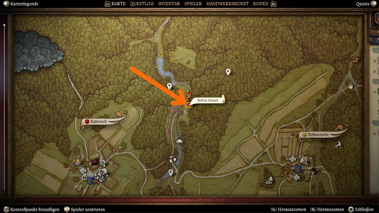 KCD 2: Donnerkeil finden (Hensel finden & Widderkopf bekommen)