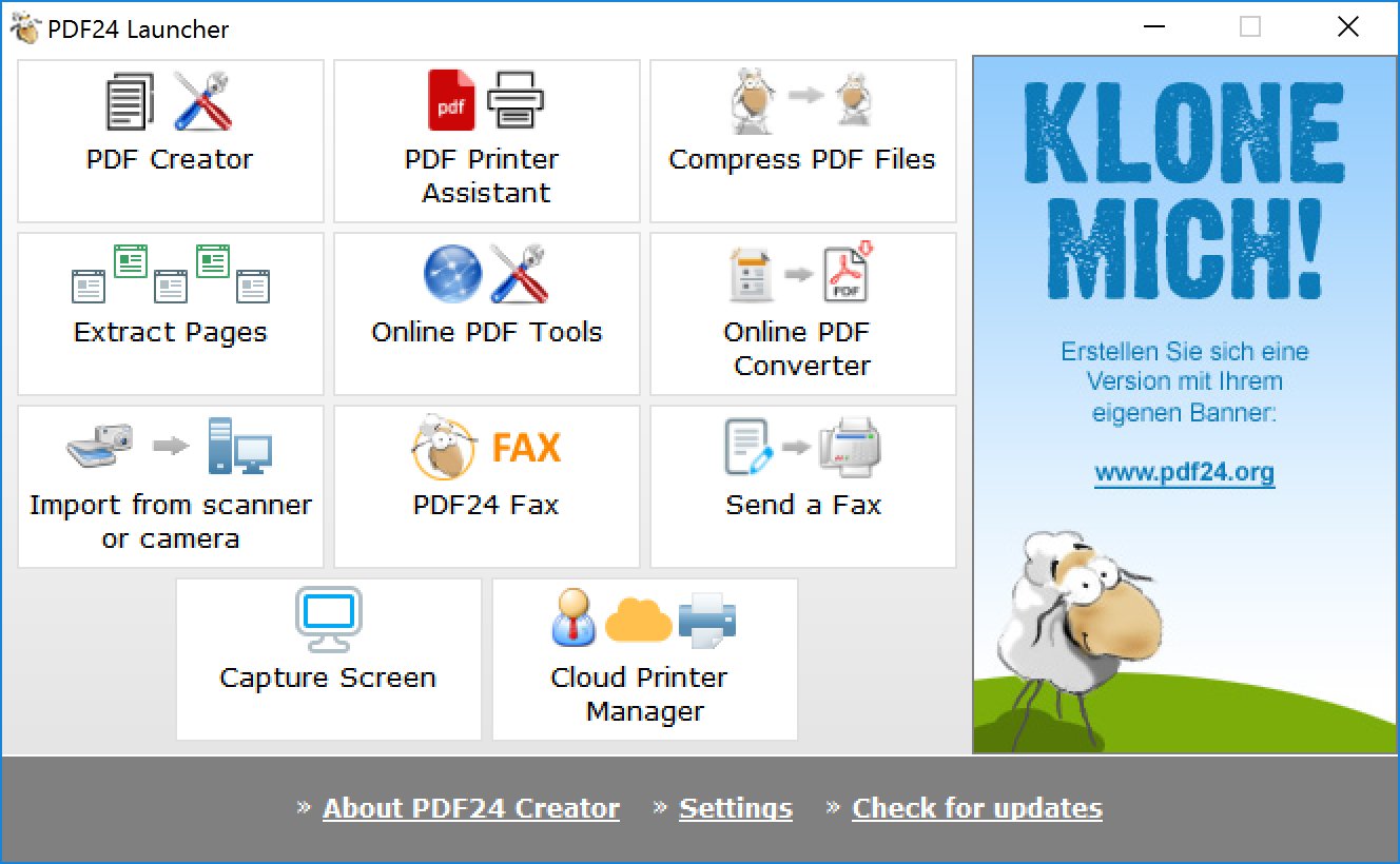 PDF24 Creator Download PDF Dokumente Erstellen Und Bearbeiten PDF24 Creator Download PDF Dokumente Erstellen Und Bearbeiten